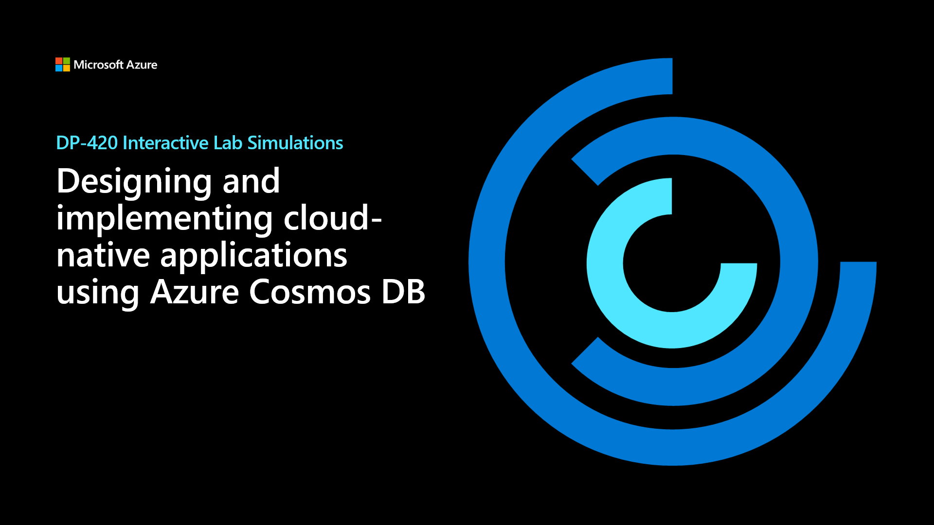 DP-420 Lab Simulations - Designing and implementing cloud-native ... DP-420 Lab Simulations - Designing and implementing cloud-native ...